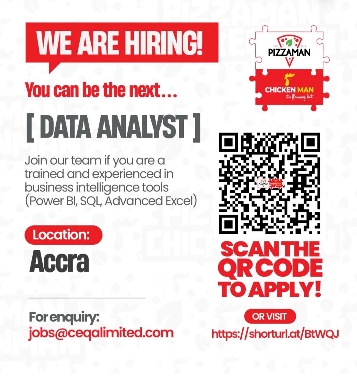 DATA ANALYST - Vacancies In Ghana