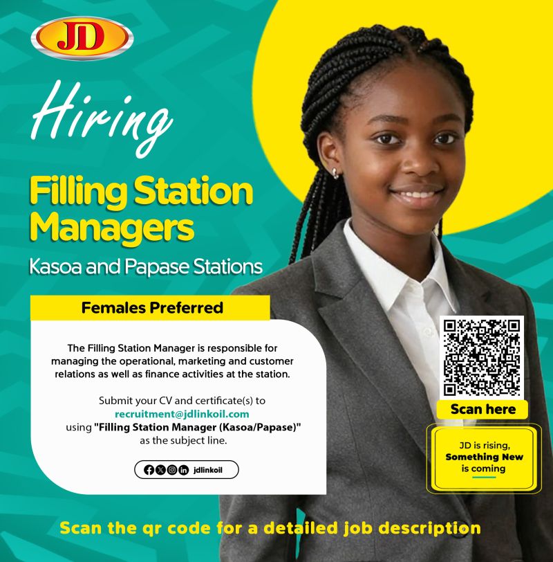 FILLING STATION MANAGER - Vacancies In Ghana