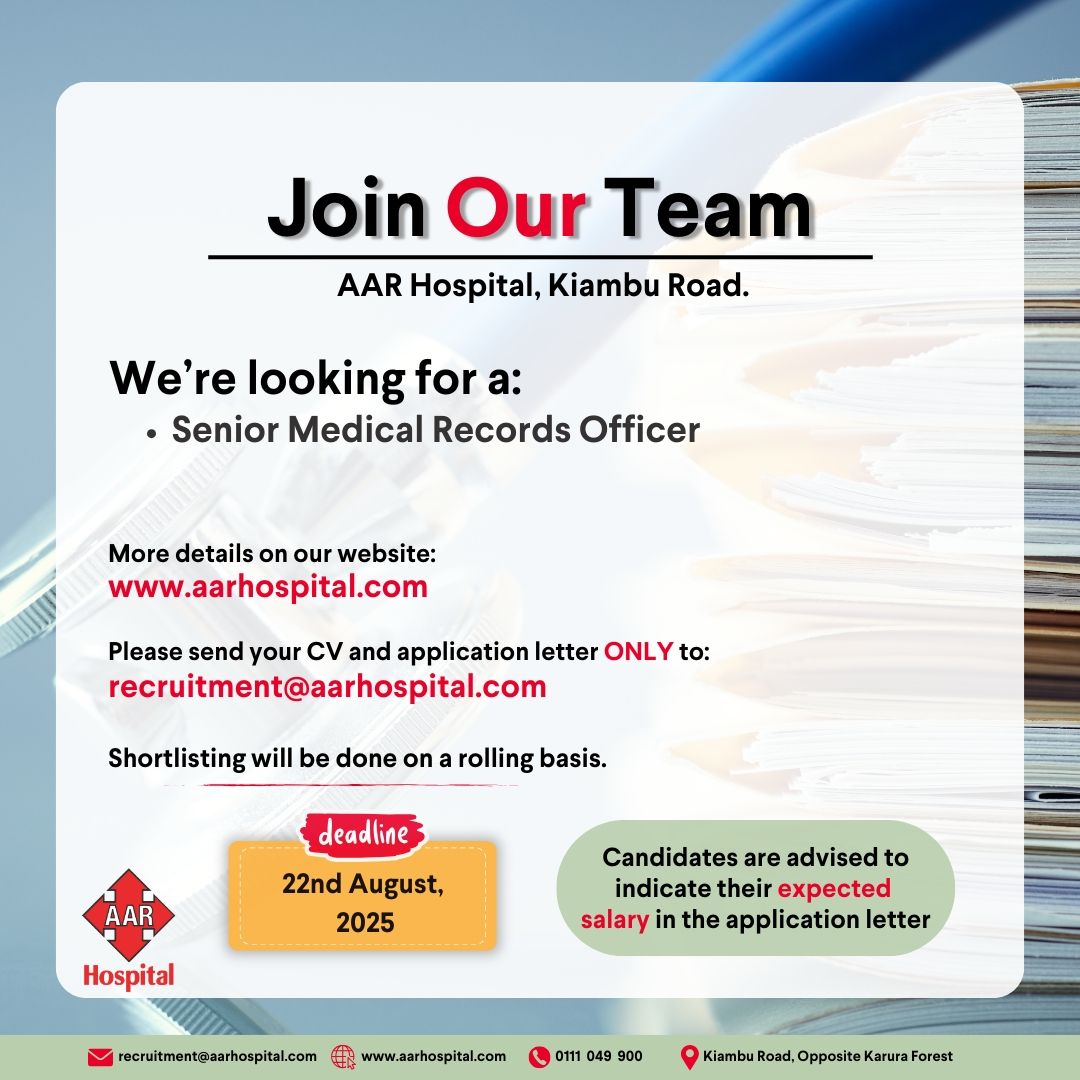 Senior medical officer - Vacancies In Ghana